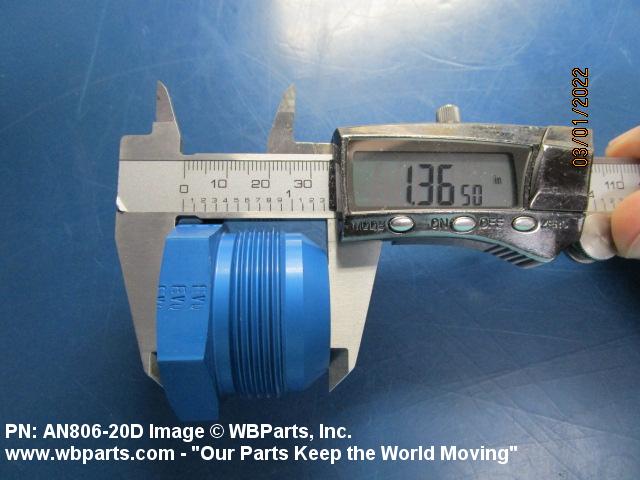 AN806-20D - PLUG | WBParts