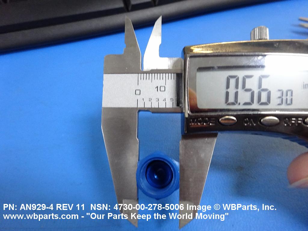 4730-00-278-5006 - TUBE CAP, AN74A6, AN9294, AN929-4 | WBParts