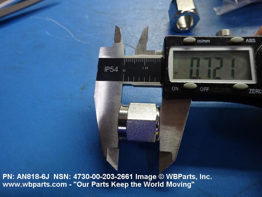 4730-00-203-2661 - TUBE COUPLING NUT | WBParts