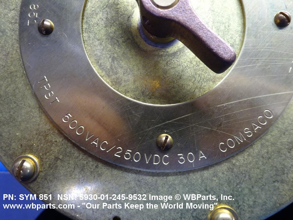 5930-01-245-9532 - ROTARY SWITCH | WBParts