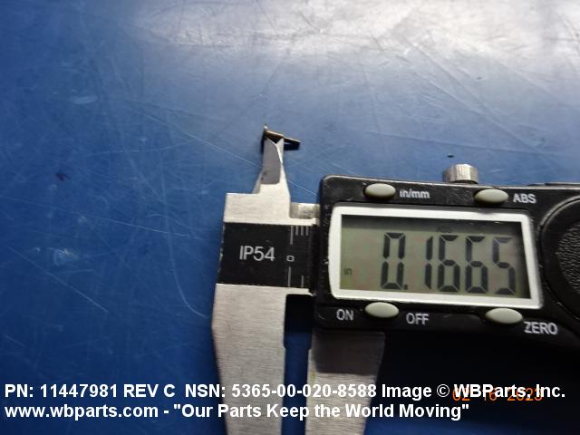 5365-00-020-8588 - NONMETALLIC BUSHING, J71531, J7153-1, 10082358 | WBParts