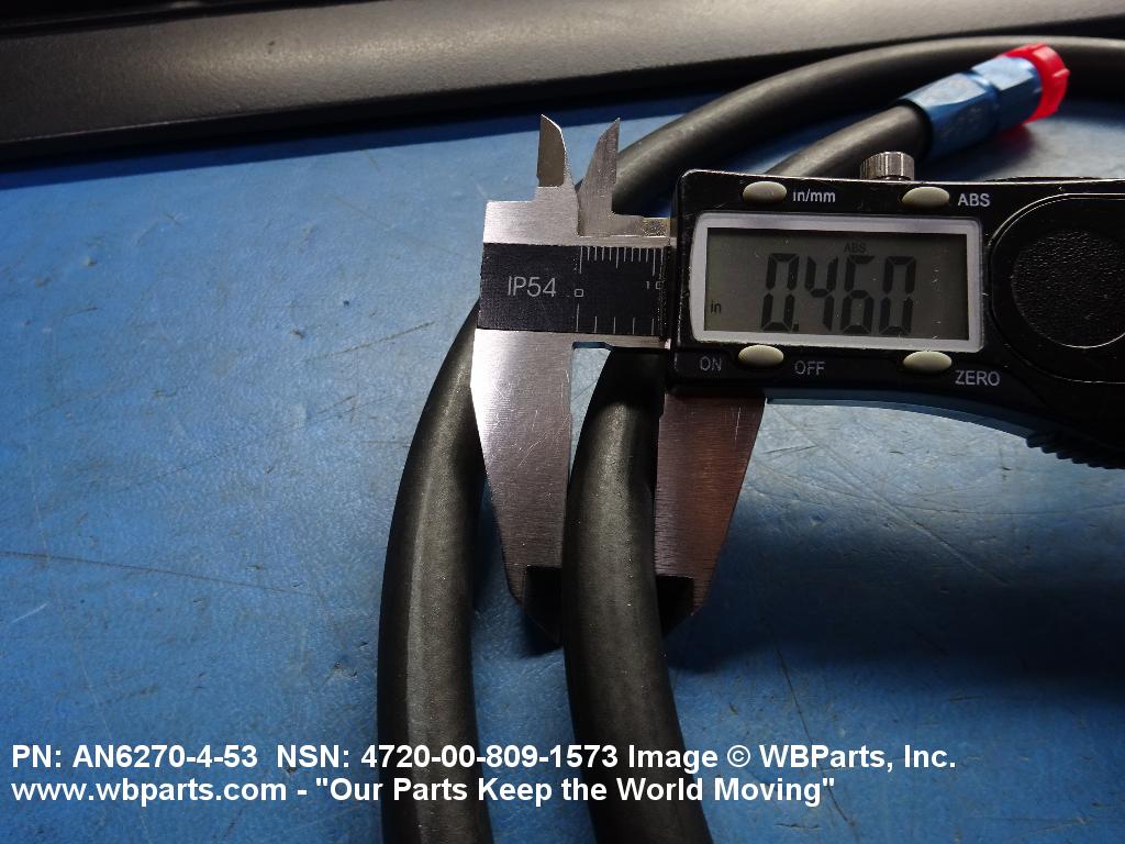 4720-00-809-1573 - NONMETALLIC HOSE ASSEMBLY | WBParts