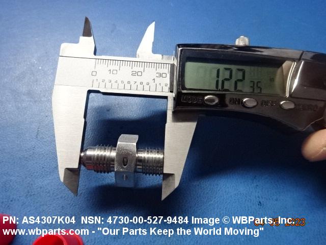 4730-00-527-9484 - TUBE TO BOSS STRAIGHT ADAPTER, AS4307K04, KC112C4 ...