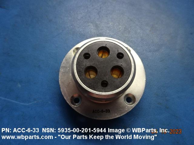 5935-00-201-5944 - ELECTRICAL RECEPTACLE CONNECTOR | WBParts