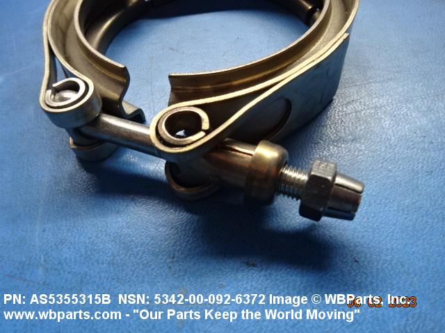 5342-00-092-6372 - GROOVED CLAMP COUPLING | WBParts