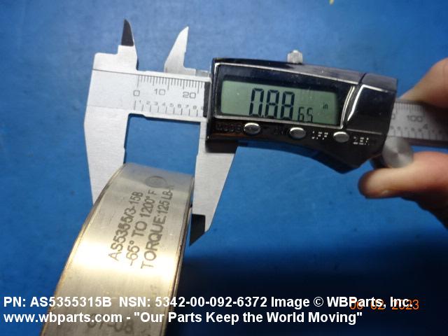 5342-00-092-6372 - GROOVED CLAMP COUPLING | WBParts