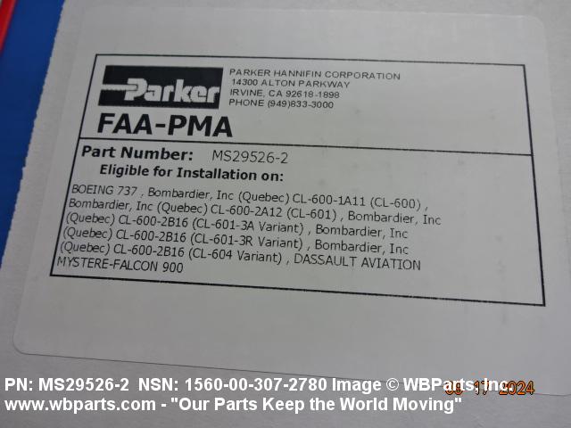 1560-00-307-2780 - FILLER OPENING CAP | WBParts