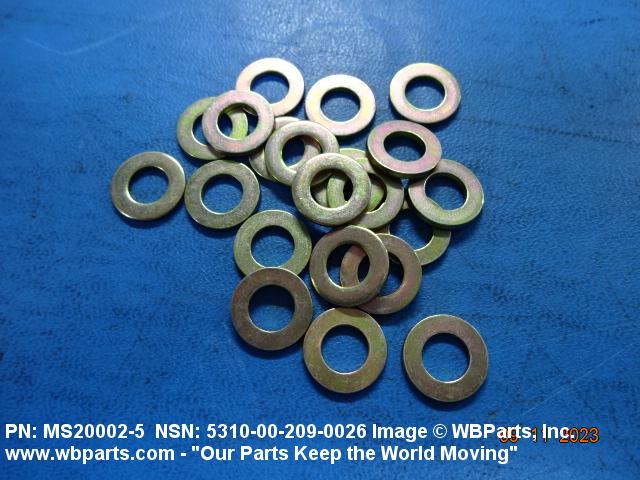 5310-00-209-0026 - FLAT WASHER | WBParts