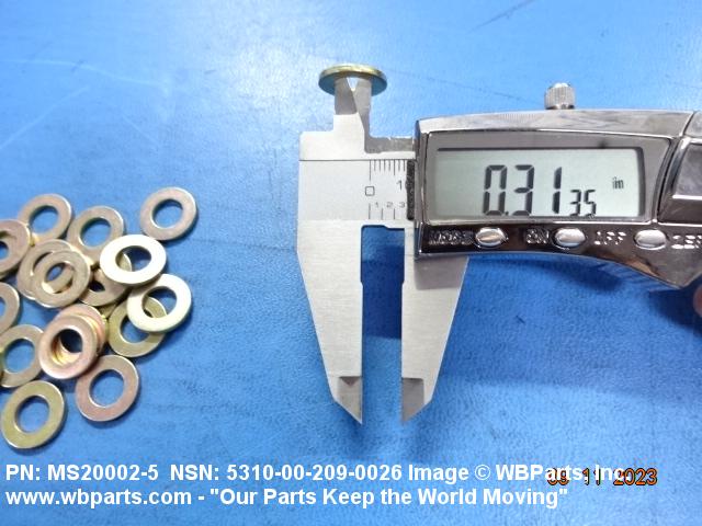 5310-00-209-0026 - FLAT WASHER | WBParts