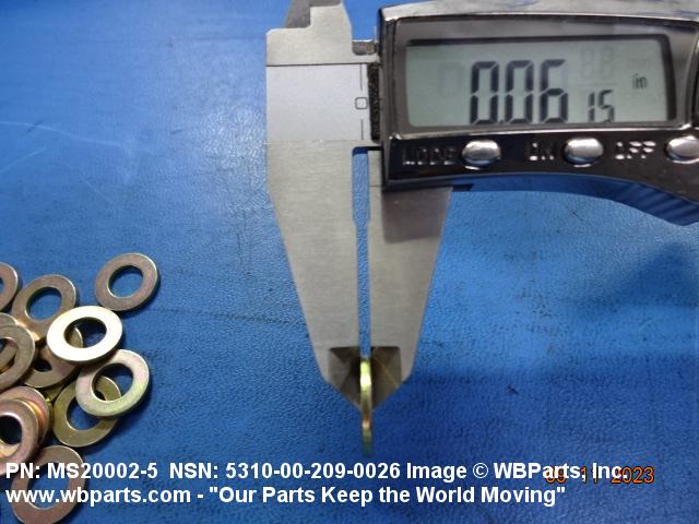 5310-00-209-0026 - FLAT WASHER | WBParts