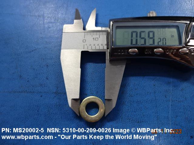 5310-00-209-0026 - FLAT WASHER | WBParts