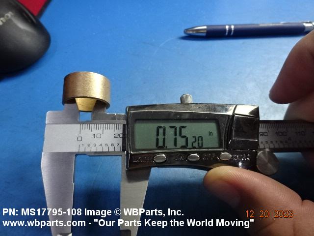 5315-00-854-6551 - HEADLESS STRAIGHT PIN | WBParts